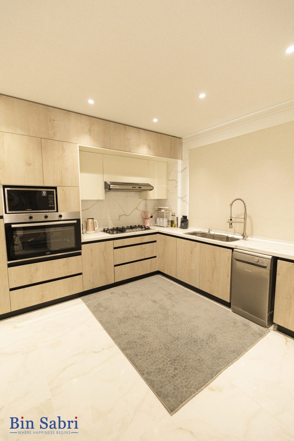 Luxury HPL Kitchen Cabinets | Modern Designs by Bin Sabri